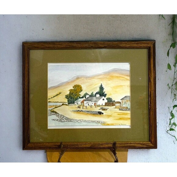 Art | Artist Signed Watercolor Painting English Country England ...